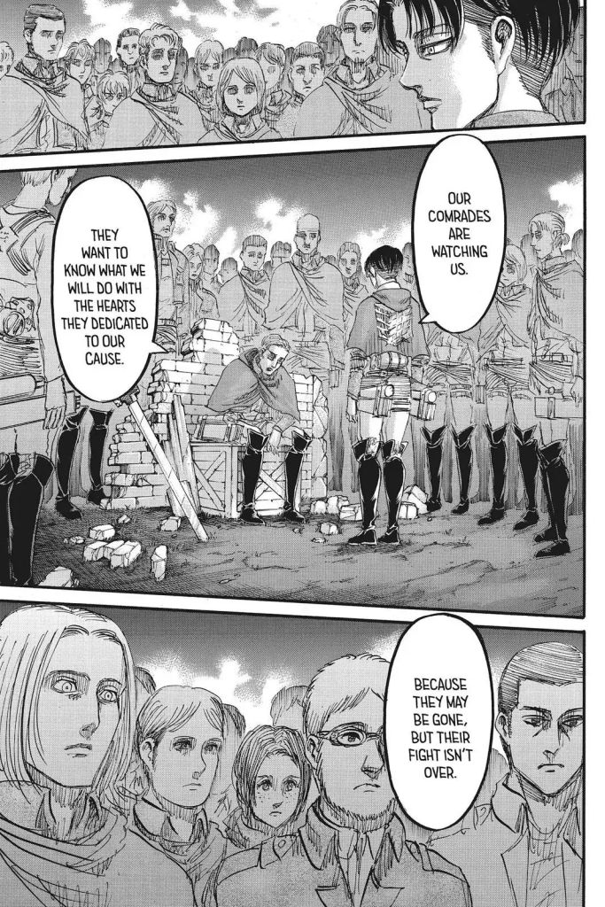Dedicate Your Heart – Shingeki no Kyojin Ch 136 Review – In Asian Spaces